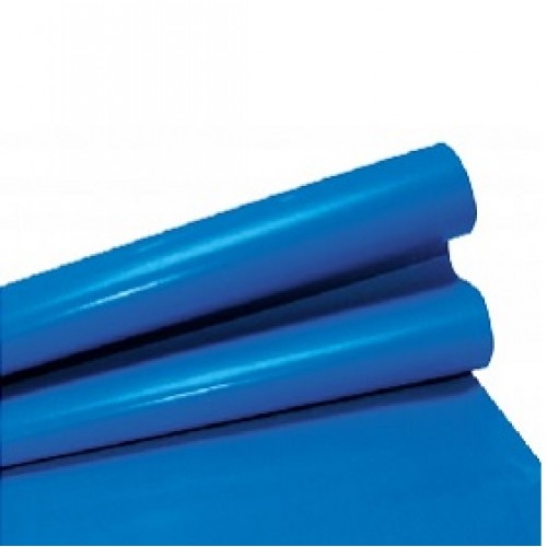 PAPEL LUSTRINA 50 X 70 AZUL REY C/25 [E20]