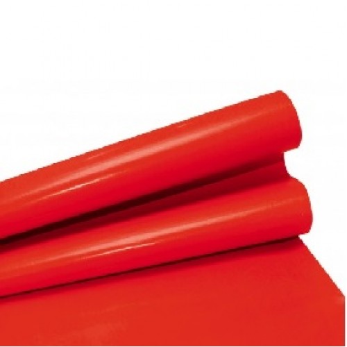 PAPEL LUSTRINA 50 X 70 ROJO C/25 [E20]