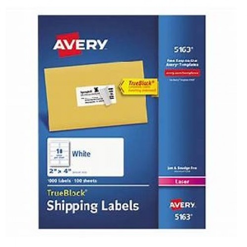 ETIQUETA AVERY LASER 5163 5.1 X 10.2 100H 10E [C5]
