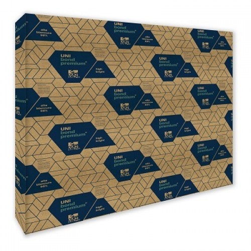 PAPEL UNI-BOND PREMIUM MARFIL 75GR 37 KG 57 X 87 C500 PZ